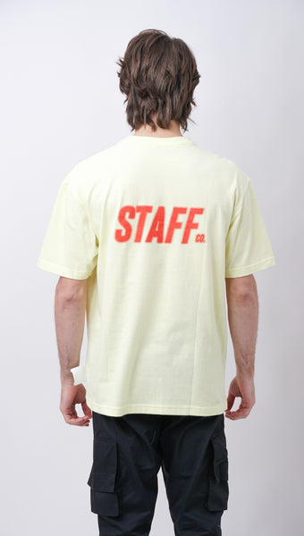Staff Class Paint Highlight Yellow Tee | staffco