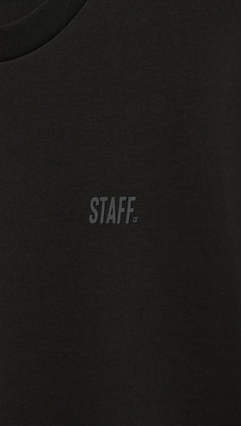 Future Regular Black Tee | staffco