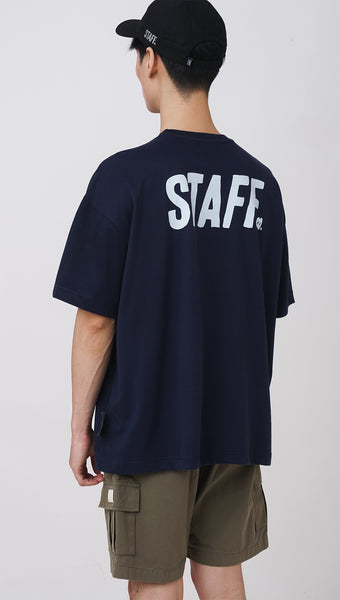 Staff 'Class" Mr. Bubble Navy Blue Tee | staffco