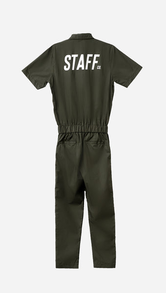 S6 Worker's Suit 2 Forest Green | staffco