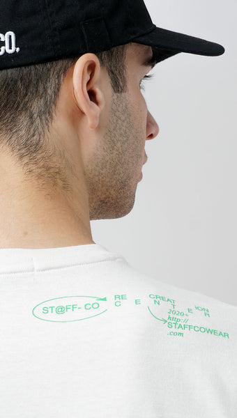Process Center Uniform Off White Tee | staffco